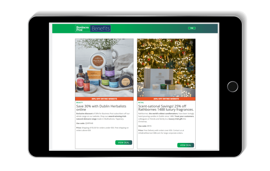 Subscribe to the Business Post | Business Post